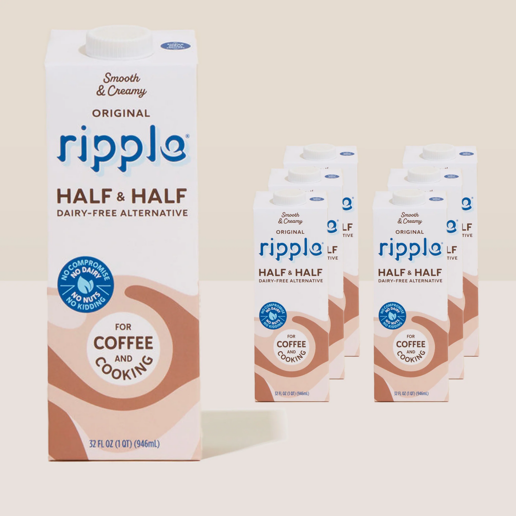 Ripple Shelf-Stable Half & Half (6-Pack) – Ripple Foods