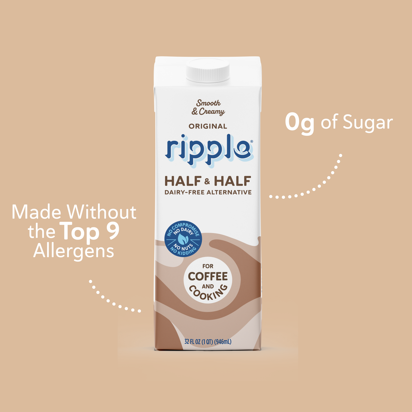 Ripple Shelf-Stable Half & Half (6-Pack) – Ripple Foods