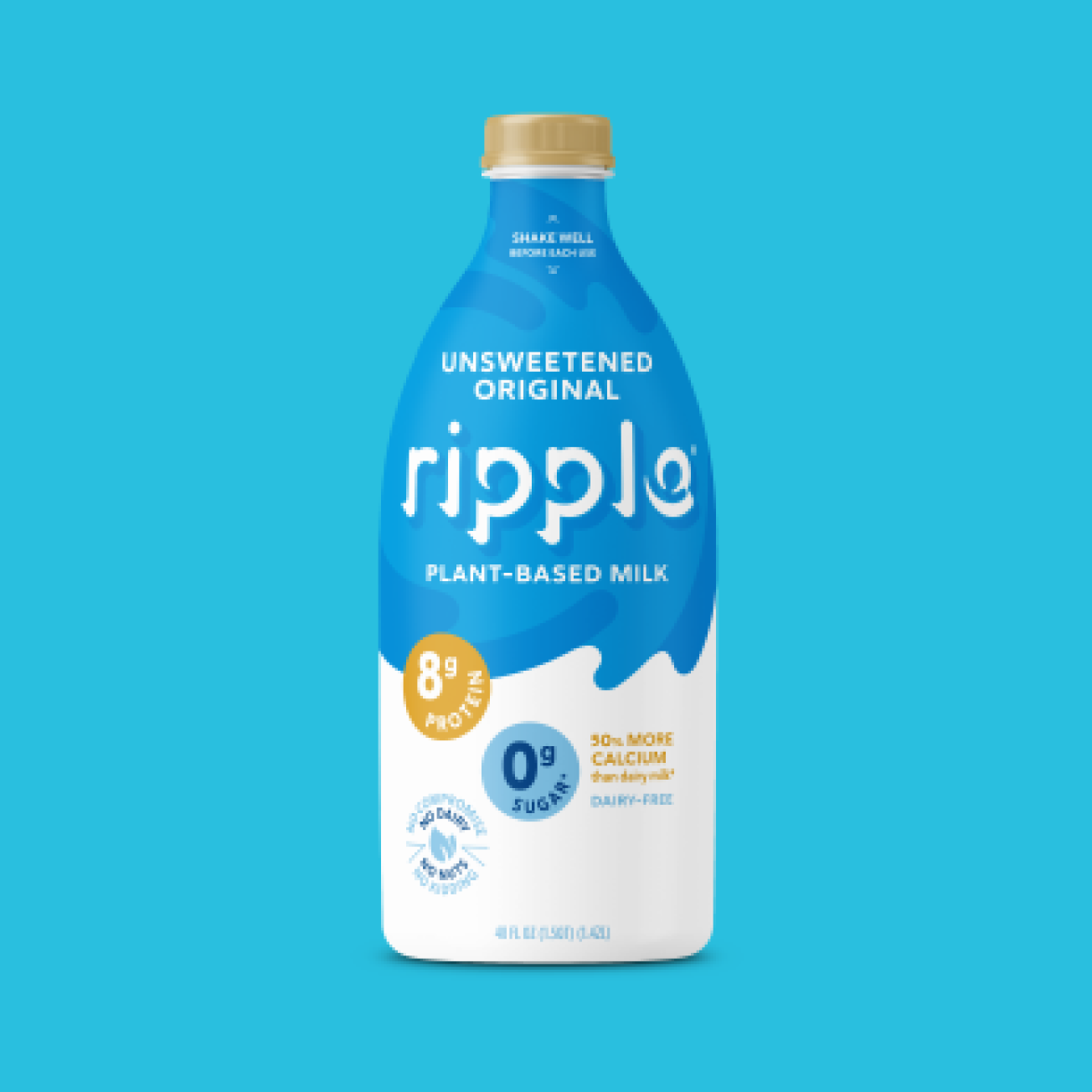 Ripple Refrigerated Unsweetened Original Milk – Ripple Foods