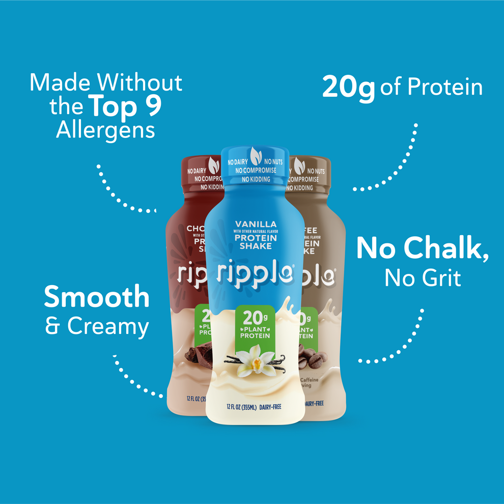 Ripple Plant-Based Protein Shake Variety Pack – Ripple Foods
