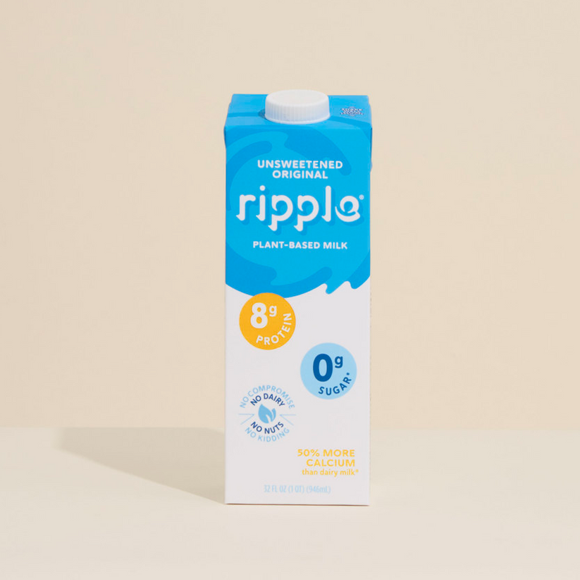 Ripple Shelf-Stable Unsweetened Original Milk (6-pack) – Ripple Foods