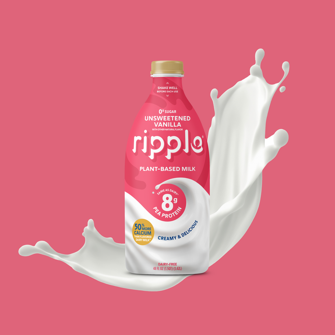 Ripple Refrigerated Unsweetened Vanilla Milk – Ripple Foods